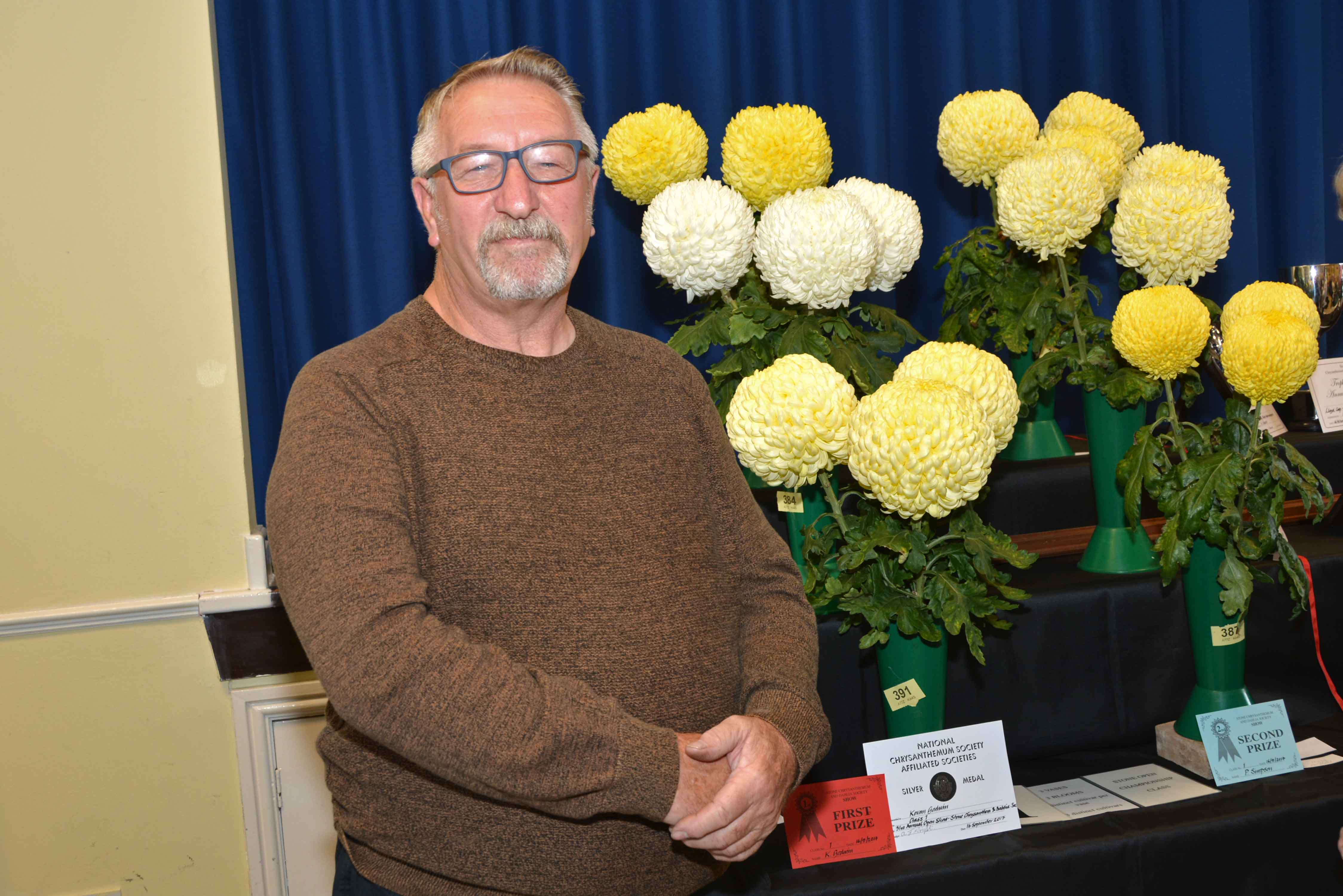 Kevin Godwin | Stone Chrysanthemum and Dahlia Society
